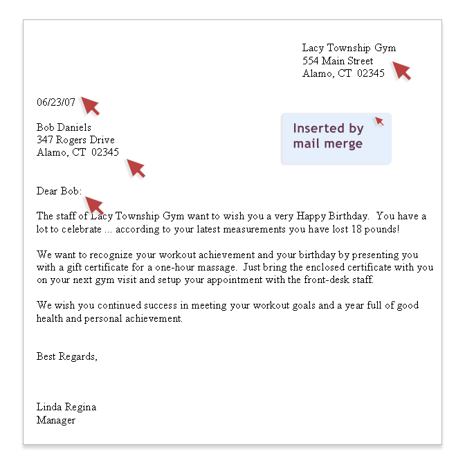 Mail Merge Birthday Invitation Letter Sample Let s Invite